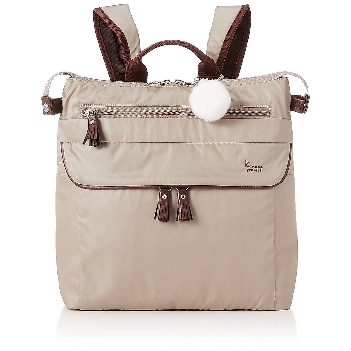 Kanana project COLLECTION(カナナプロジェクト コレクション) Women Backpack, Beige