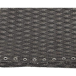 Marsrut Replacement Fabric Cloth for Zero Gravity Chair, Patio Lounge Couch Recliners 63x17inch - Rhombus- Grey- Without Expert Assembly