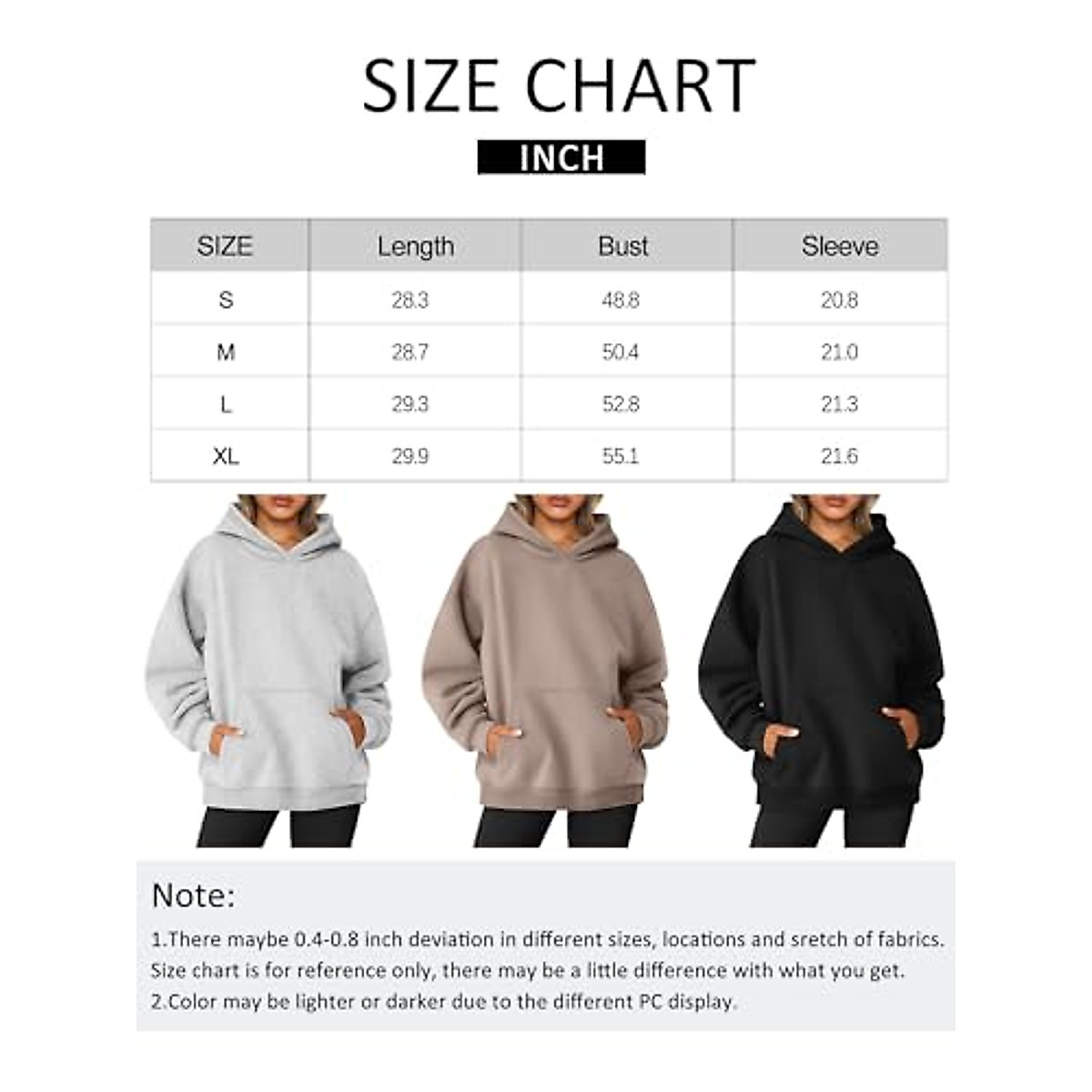 AUTOMET Oversized Hoodies for Women Cute Sweatshirts Fleece Long Sleeve Sweaters Loose Casual Pullover Fall Outfits Y2k Clothes with Pockets 2023 Grey