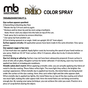 Moneysworth & Best Unisex's Brillo Color Spray Shoe Dye, White, 127g/4.05oz