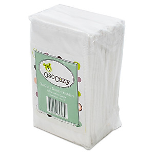 OsoCozy Gauze Diaper Bleached Doublers