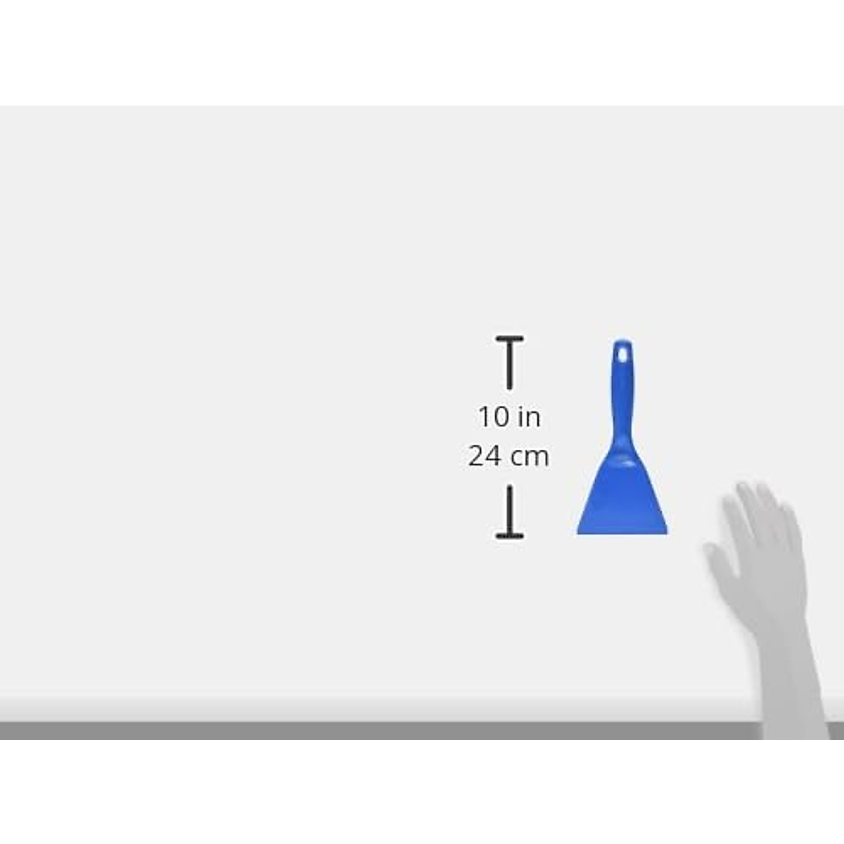 Remco 69633 Scraper,Hand,High Temp,4",NYL/FG,Blue