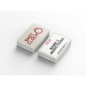 Shot Clock - Black Owned Drinking Card Games For Adults Urban Trivia Game - Great Drinking Games For Adults Party Shots A Fast Moving Intoxicated Drinking Card Game For Party Games For Adults Drinking