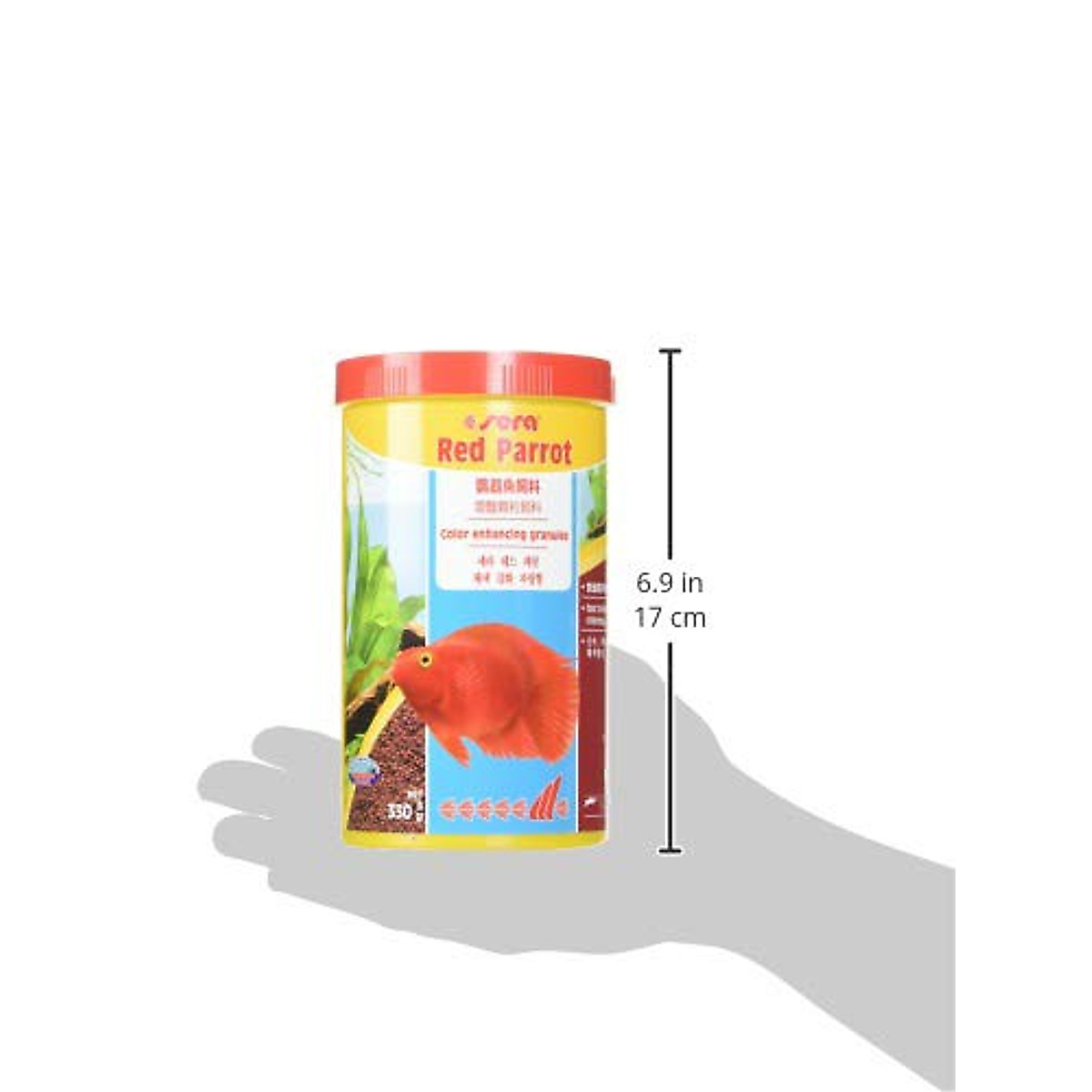 Sera 413 red Parrot 11.6 oz 1.000 ml Pet Food, One Size