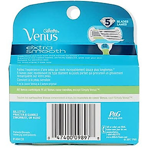 Venus Embrace Women's Razor Refill Cartridges (4 COUNT x 3 Pack)