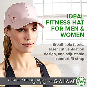 Gaiam Women's Cruiser Sol, Blush, One Size Fits Most