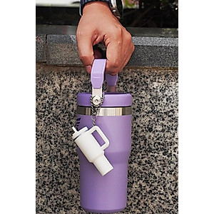 Dreamfocus Mini Cup Keychain Charms for Stanley 40 oz Tumbler Handle