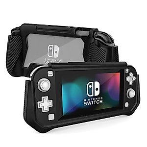 Switch Lite Protective Case Compatible with Nintendo Switch Lite, Kmasic Full-Body Rugged Protection Switch Lite Cover Built-in Screen Protector, Anti-Scratch Cover for Nintendo Switch Lite Skin