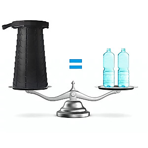 Upgraded Portable Folding Stool Lightweight Yet More Sturdy , Load Capacity 440lbs,Retractable Stool ,Collapsible Stool for Camping Fishing Hiking BBQ