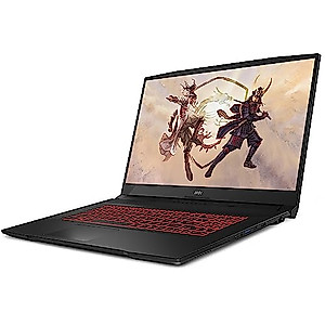 MSI GF76 Katana 17.3" FHD 144Hz Gaming Laptop - 12th Gen Intel Core i7-12700H 14-Core up to 4.70 GHz CPU, 64GB RAM, 2TB NVMe SSD, GeForce RTX 3050 Ti 4GB GDDR6, Windows 11 Home, Black