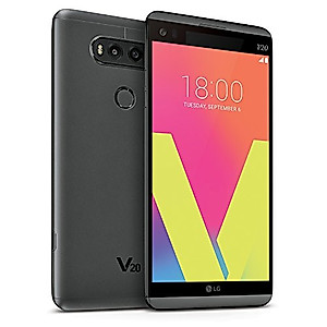 LG V20 H910a 64GB 5.7" IPS LCD Display Android Smartphone w/ Dual Rear Cameras (16MP+8MP) - Carrier Unlocked for all GSM Carriers Worldwide (Titan Gray)
