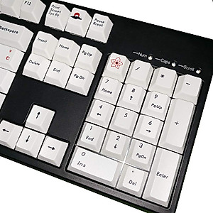 104 Keys Sakura Japanese Cherry Profile PBT Keycaps Top Printed Dye Sublimation Switch ANSI Layout for Cherry RGB MX Mechanical Keyboard Gaming Replace