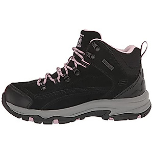 Skechers Sport Women's Women's Trego-Alpine Trail Hiking Shoe, BKLV=Black/Lavendar, 8