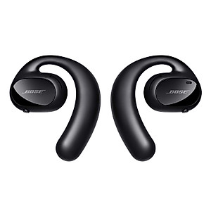 Bose Sport Open Earbuds — True Wireless Open Ear Headphones - Sweat Resistant for Running, Walking and Workouts, Black
