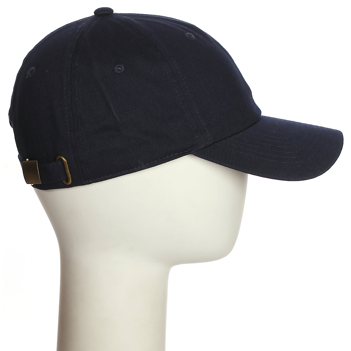 I&W Hatgear Customized Letter Intial Baseball Hat A to Z Team Colors, Navy Cap White Red Letter K