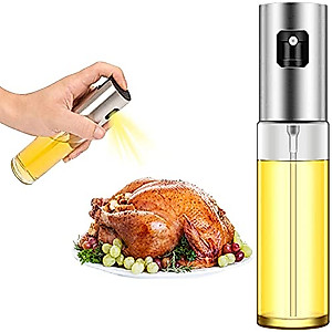 Oil Sprayer for Cooking, Olive Oil Mister Spray Bottle for Air Fryers, Salad, Kitchen Baking, BBQ, Roasting(OB-1)