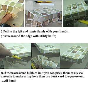 YIZUNNU Self Adhesive Contact Paper Wallpaper Furniture Film Sticker Kitchen Bedroom Wall Home Decoration (24"x99", White Peony)