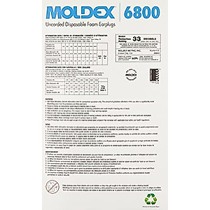 MLX6800 - Pura-Fit Single-Use Earplugs