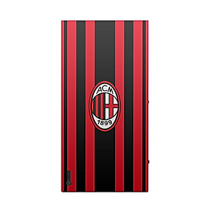 Head Case Designs Officially Licensed AC Milan Home 2021/22 Crest Kit Vinyl Sticker Gaming Skin Decal Cover Compatible with Xbox Series X Console and Controller Bundle