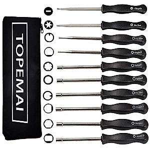 10 Pcs Carburetor Adjustment Tool Screwdriver Kit for Common 2 Cycle Carburator Adjusting Small Engine Carb Tune up Adjusting Tool - Carb Tool Kit, Carburetor Adjuster Tool
