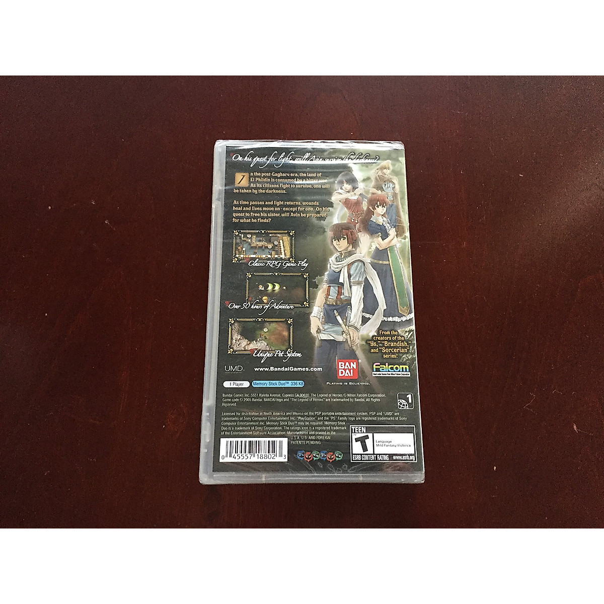 The Legend of Heroes: A Tear of Vermillion - Sony PSP