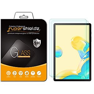Supershieldz (2 Pack) Designed for Samsung Galaxy Tab S8 / Galaxy Tab S7 (11 inch) Screen Protector, (Tempered Glass) Anti Scratch, Bubble Free