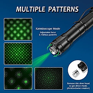 6000ft Rechargeable Flashlight with 3000 Lumens Led, High-Power LED Flash Light with 4 Modes, Pocket-Sized Handheld Flashlight for Camping,Emergency