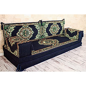 Bench Cushions, Floor Seating, Floor Cushions, Arabic Seating, Arabic Cushions, Arabic Majlis Sofa (With Premium FOAM)