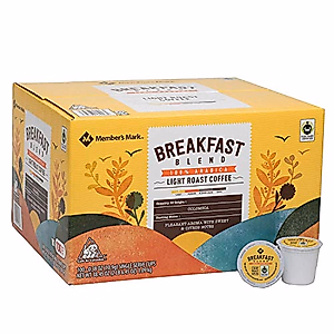 Member's Mark Breakfast Blend Coffee 100/0.38 Oz Net Wt 38.45 Oz,, () - PACK OF 2
