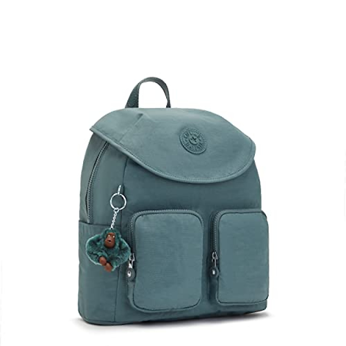 Kipling Women's Fiona Medium Backpack, Adjustable Backpack Straps, Flap Closure, Top Carry Handle, Backpack