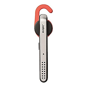 Jabra Stealth In-Ear Bluetooth Mono Headset - International Stock (Silver)