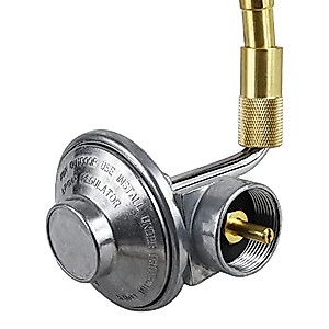 Xastro Gas Grill Regulator Propane Griddle Regulator for Blackstone 17 Inch & 22 Inch Tabletop Griddle Grills Pit Boss PB336GS Griddle CharBroil 19952085 Griddle