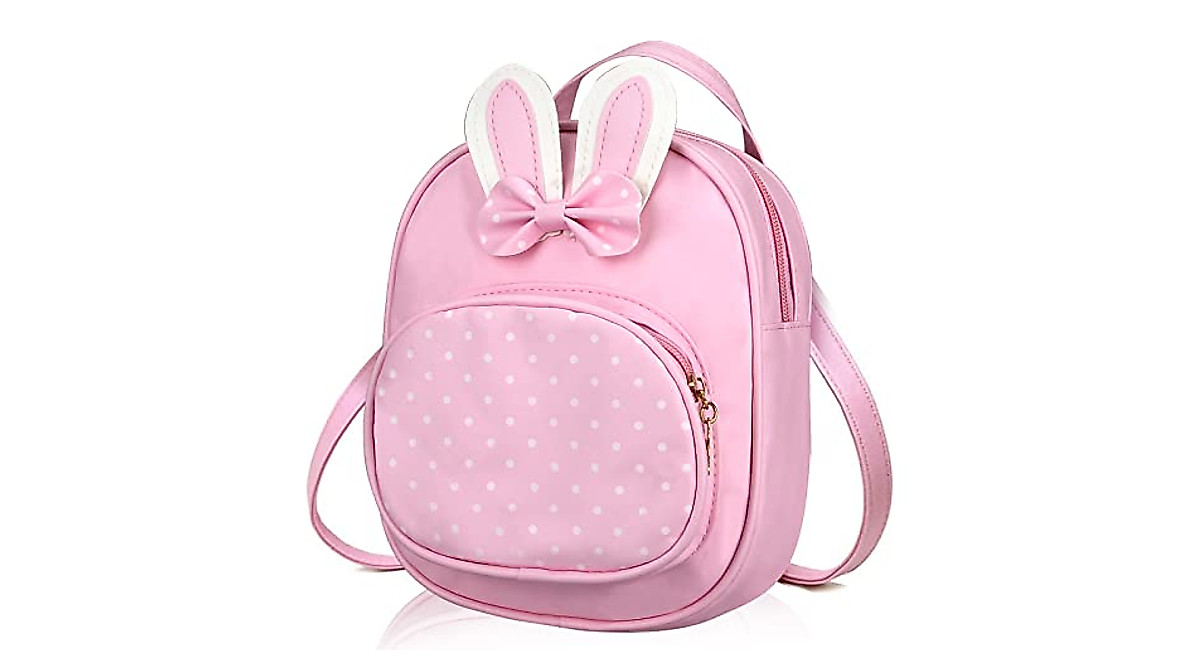 Cute Pink Kid Backpack with Cartoon Mouse | Perfect for Travel & Gifts
