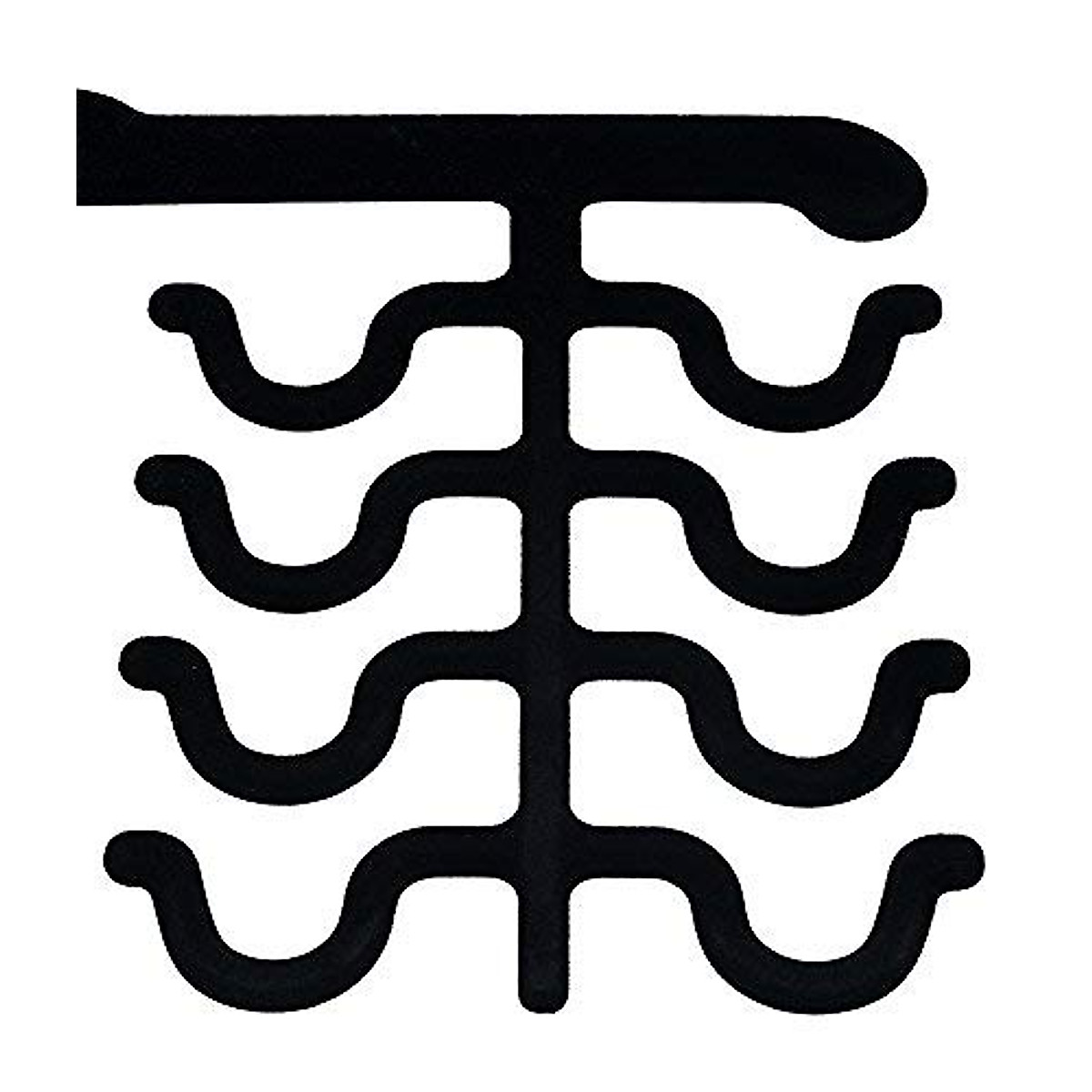 The Paragon Cami Hanger - Non-Slip Closet Organizer for Tank Tops, Sports Bras, Bathing Suits, Belts, Accessories; Keep Essentials Wrinkle-Free and Organized