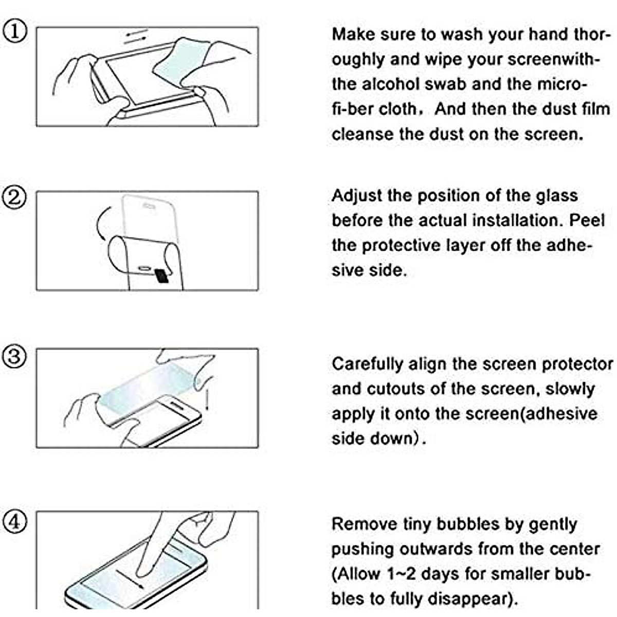 Suttkue for Asus ROG Phone 7/7 PRO/7D/7 Ultimate Screen Protector with Camera Lens Protector,9H Hardness Anti-Scratch Tempered Glass flim,Case Friendly,Anti-Fingerprint,Anti-Scratch (2+2 PACK)