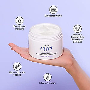 Curl Wow Coco-motion Lubricating Conditioner – With Naked Technology; Weightless conditioner instantly moisturizes deep inside strands for silky-soft, bouncy, springy curls