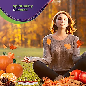 Fall Candles Scented Tea Lights Candles Gift Set - 64 pcs - Set of 16 Fall Scented Candles with 4 Autumn Fragrances - Pumpkin Spice with Nutmeg, Apple Cinnamon, Orange Clove and Autumn Leaves