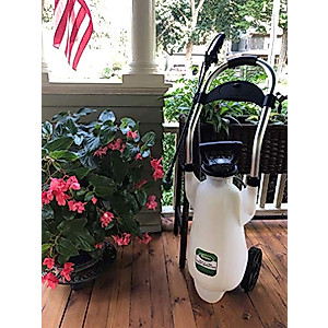 Scotts 190617 Lithium-ion Pump Zero Wheeled Sprayer, 3 Gallon, 3-Gallon, Powered Cart