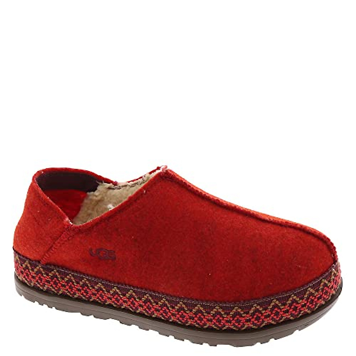 UGG Women's Refelt Tasman Slipper, Red Currant, 5