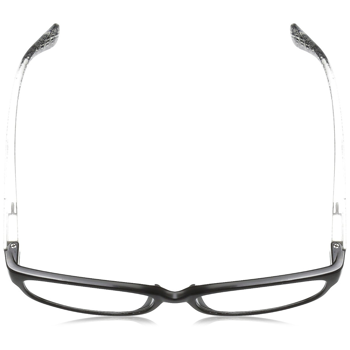 Foster Grant Kyra Reading Glasses, Black/Transparent, 59 mm