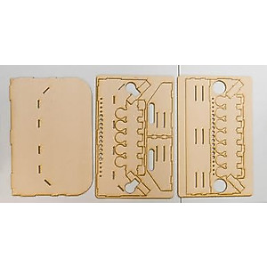 GameCraft Miniatures Painting Station - 36mm for Polly Scale, 10ml Tamiya and Similar Bottles