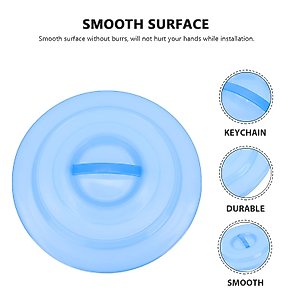 Cabilock 1Pc Trash can Replacement lid Waste Container lid Trash Can Lid Heavy- Duty Garbage Lid Replacement Garbage can lid Heavy Duty Trash can Waste Bin Lid GAI GAI with Cover Plastic