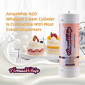 AmazWhip Cream Charger 3.3L nitrous tank Whip Cream Charger Cylinders (1 pack)