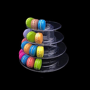 Candora 4-Storey Macaron Display Stand Cake Stand Macaron Tower