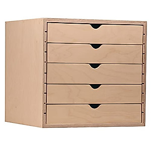 Stamp-n-Storage Drawer Cabinet - 5 Double 2" Drawers (Standard 5 Drawer)
