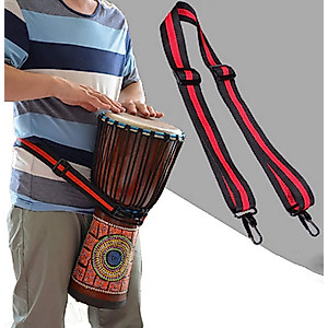 Djembe Waist Strap African Hand Drum Belt/Percussion Instruments Belt/Shoulder Strap/for Djembe Percussion Instruments Snare Drum Accessories