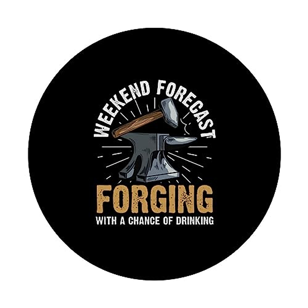 Forge Blacksmithing Blacksmith Weekend Forecast Forging PopSockets Swappable PopGrip