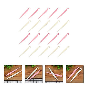 Plastic Spatulas Knife 20pcs Cake Stripping Knife Demolding Cutter Plastic Baking Tools Cake Scrapers Butter Cream Spreader Bakeware Fondant Decoration Bread Stripping Knives