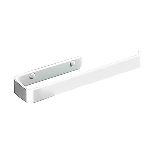Towel Racks, Towel Rack Wall Mounted, Towel Bar, Towel Holder, Bathroom Hardware Accessory for Bath Vanity Kitchen Door Shower (Color : White, Size : 6.9in/17.5cm)