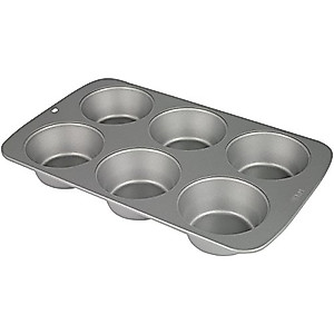 PME Non Stick 6 Cup Large Muffin/Cupcake Pan
